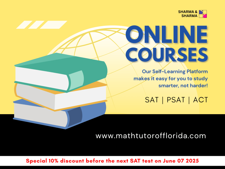 Launch of Our New Online Self-Learning Platform for SAT, PSAT, and ACT ...